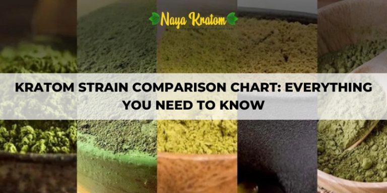 Kratom Strain Comparison Chart: Everything You Need to Know